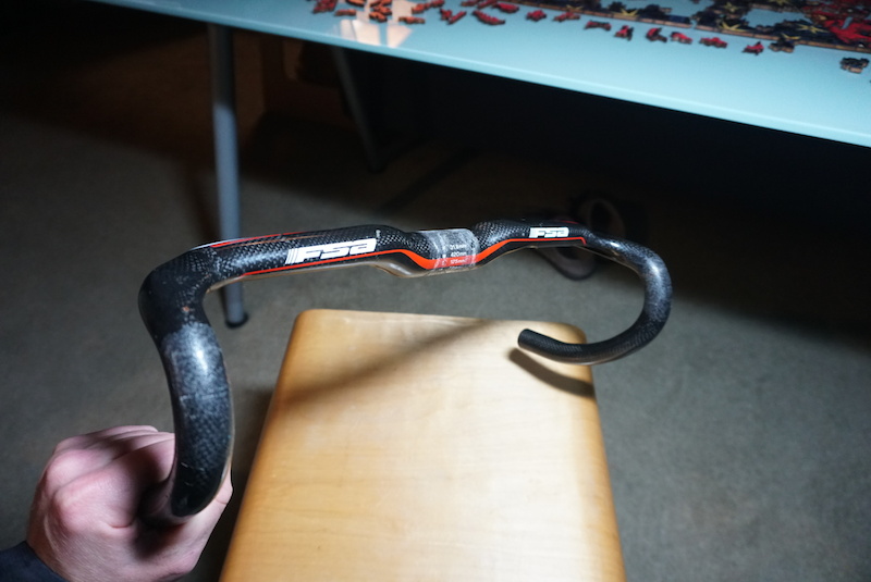 FSA K-Wing Carbon Handlebar - 31.8 x 420mm For Sale