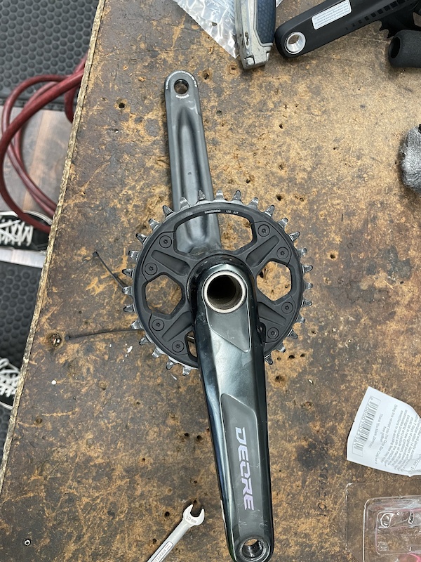 2021 Shimano Deore 12 Speed Cranks 175mm For Sale