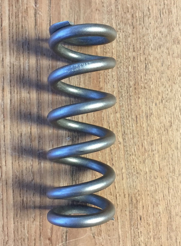 Titanium Marzocchi rear Spring 425x2.50 - 281 grams! For Sale