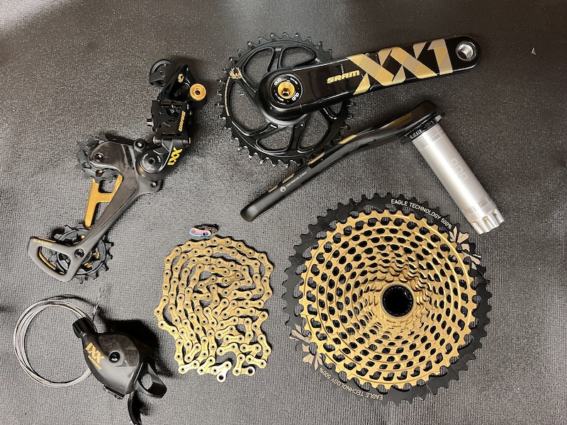 2020 SRAM XX1 Eagle 12s gold complete set For Sale