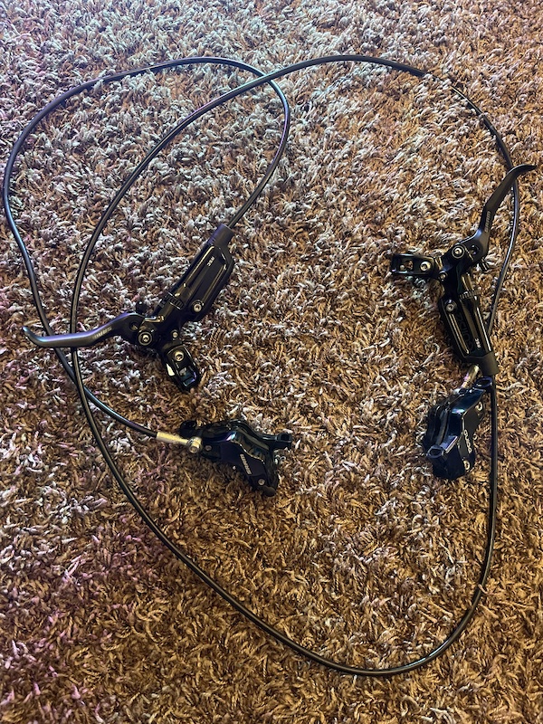 2019 SRAM GUIDE RSC Disc brake set front+rear 4 Piston For Sale