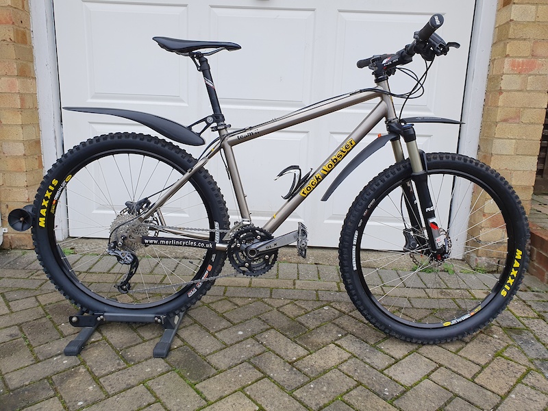 2010 Rock Lobster Team Ti, 17" Frame, 26" hand built wheels For Sale