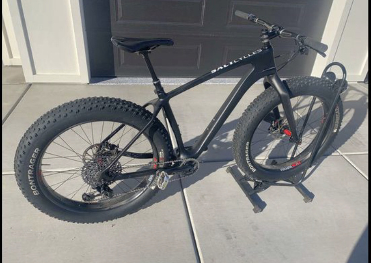 2020 Salt Cycles Carbon Fatbike Large 27.5 For Sale