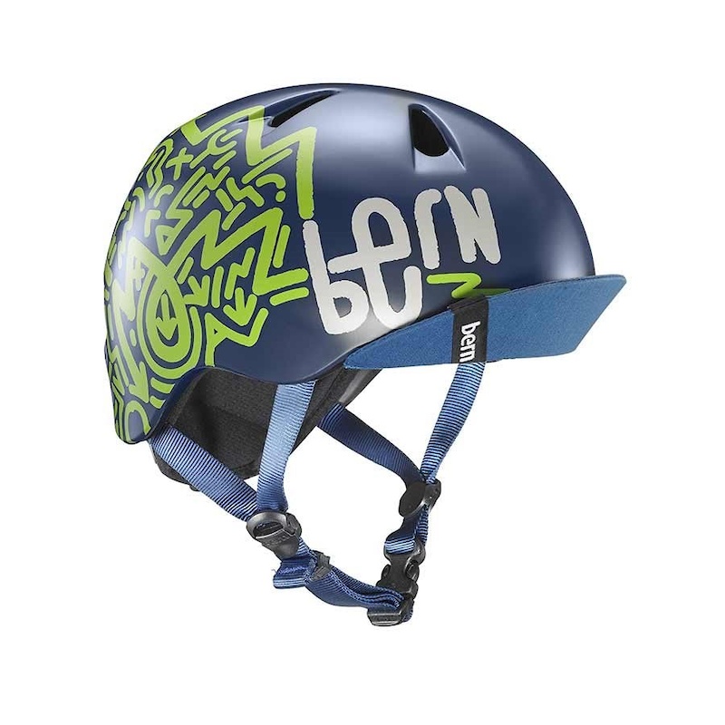 2021 Bern, Nino, Helmet, Matte Navy Blue, XSS, 48 - 51.5cm For Sale