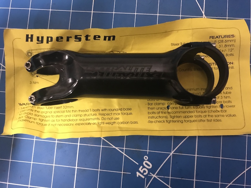 ExtraLight HyperStem, 110mm 12 degree rise For Sale