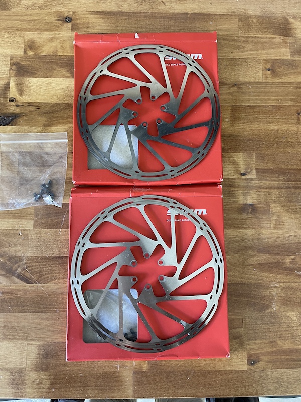 2021 SRAM CenterLine Rounded Rotors pair 220mm For Sale