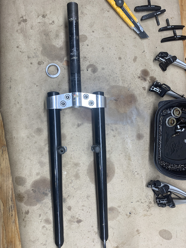 1" switchblade fork For Sale