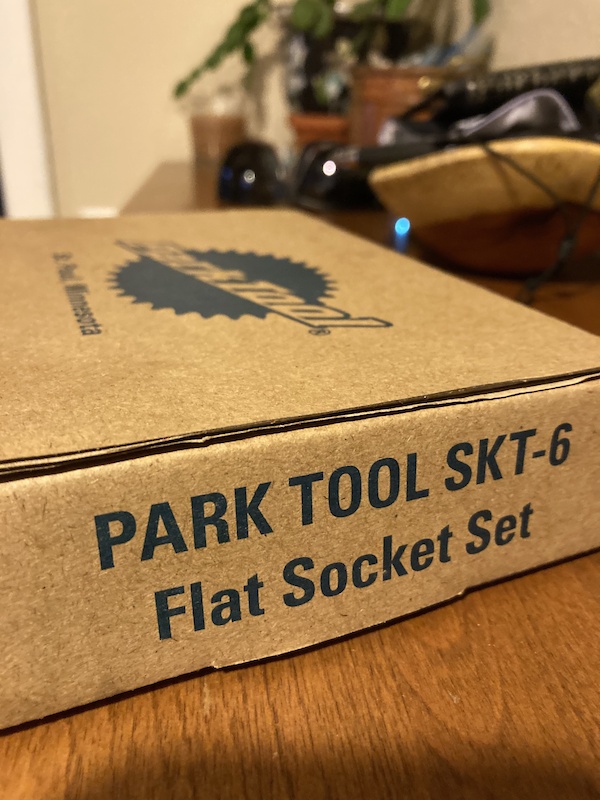 2022 Park Tool SKT-6 Flat Socket Set For Sale