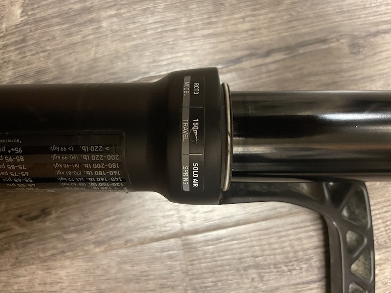 2018 Reduced! Rockshox Pike RCT3 Solo Air 150mm For Sale