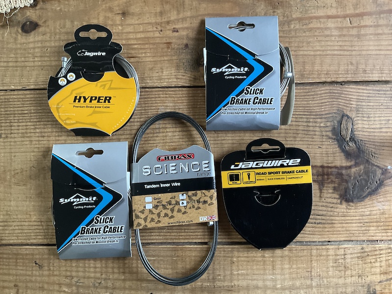 5 Inner Brake Cables Extra Long Tandem For Sale