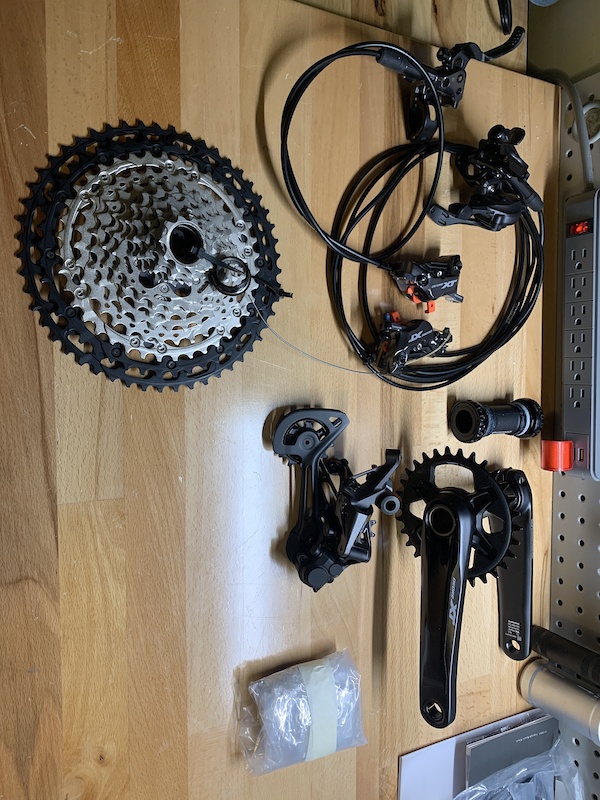 2022 XT 1x12 Groupset, New Take-Off, 4 Piston For Sale