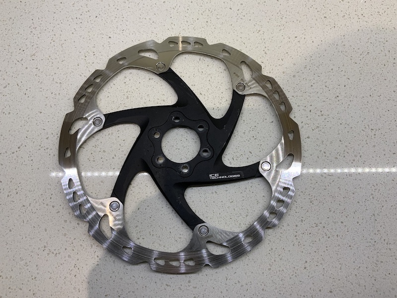2021 Shimano XT RT86 Ice-Tech Disc Brake Rotor 203mm For Sale