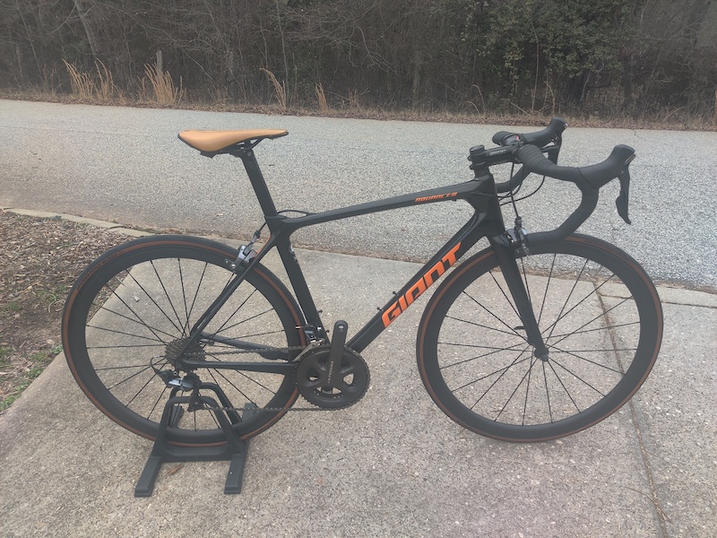 2019 Giant TCR Advanced w/carbon rims, size M (54), Rim For Sale