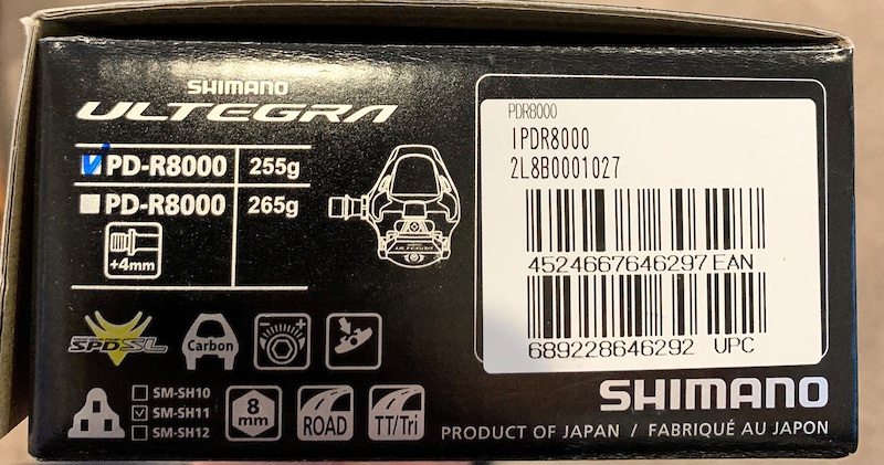 2021 Shimano Ultegra 8000 SDP-SL Pedals For Sale