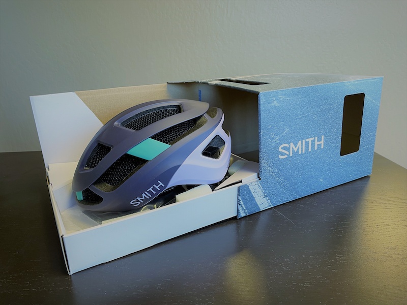2021 Smith Trace Helmet, Indigo Iris Jade, Medium For Sale