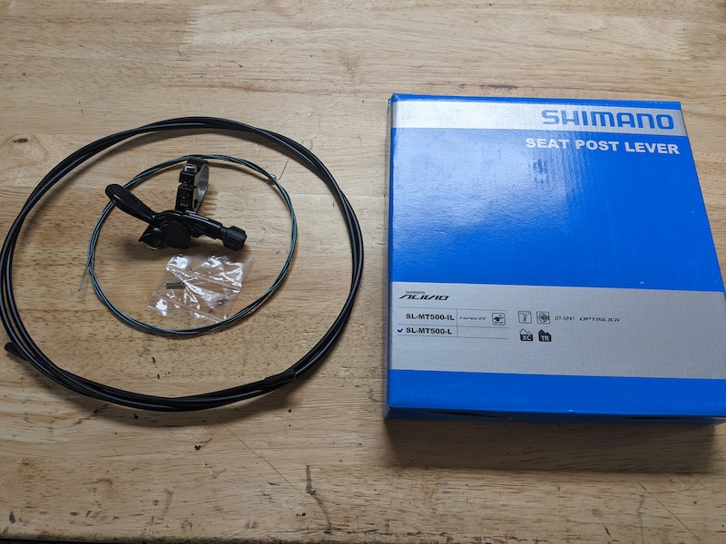 2022 Brand New Shimano SL-MT500-L Dropper Remote For Sale