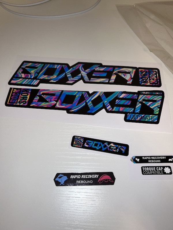 2020 Custom Rockshox Boxxer Ultimate decals For Sale