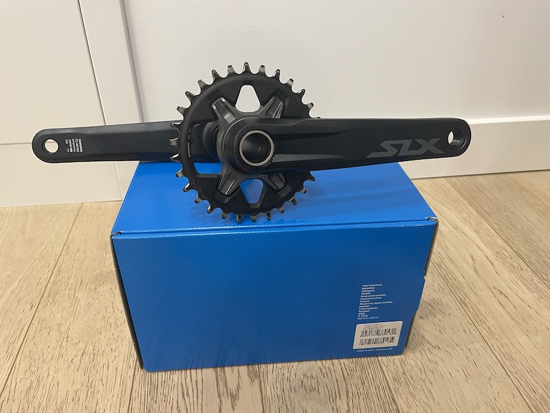 2021 New Shimano SLX cranks with chain ring For Sale