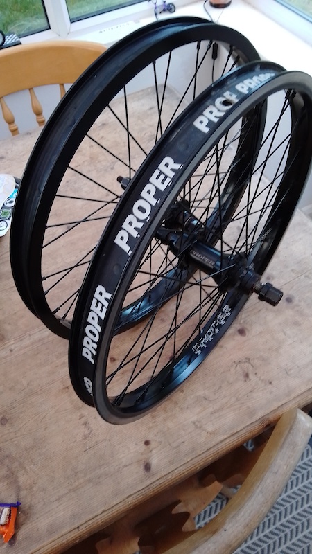 Proper bmx wheel set For Sale