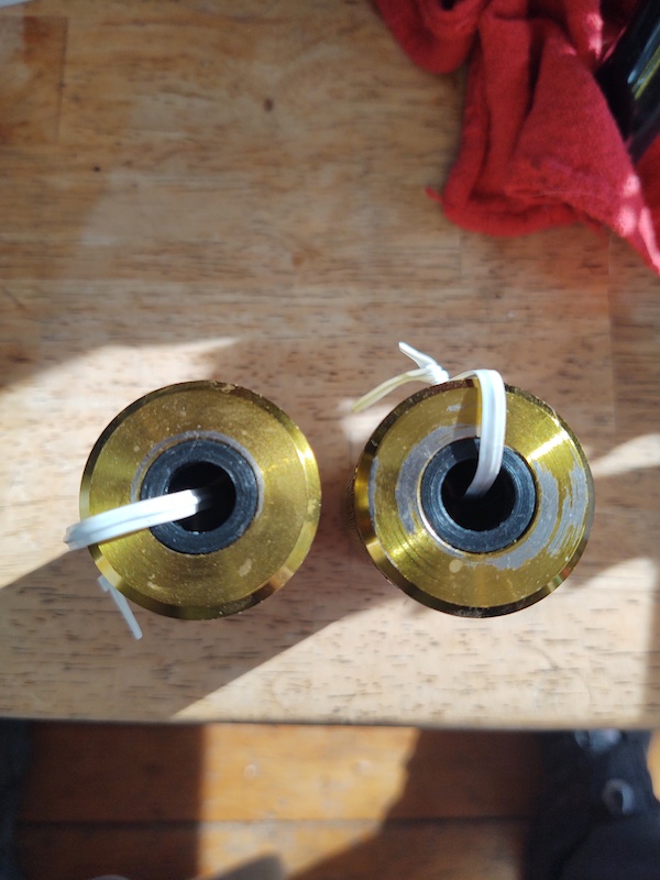 SE Racing Pegs, Gold, almost new For Sale