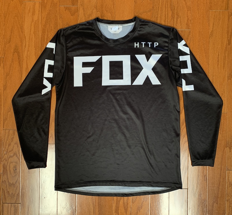 2021 Fox MTB Jersey Black Mens Medium For Sale