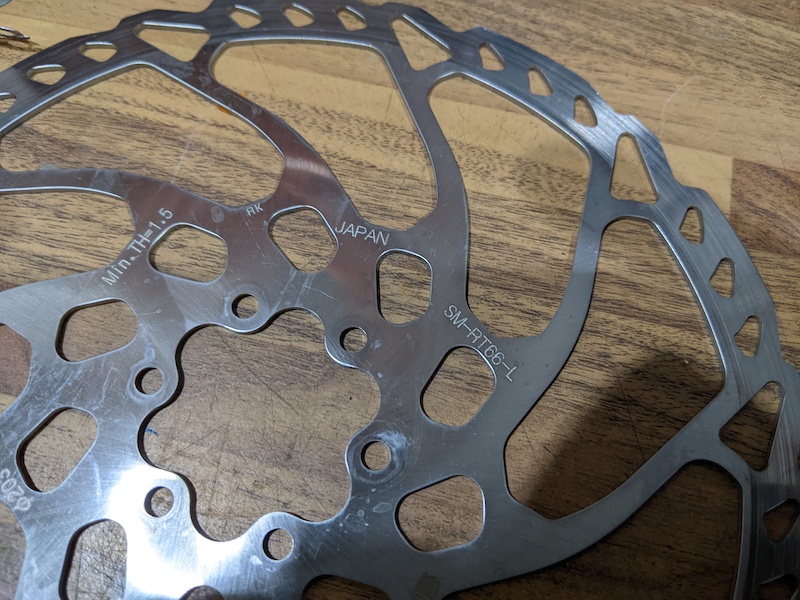 2021 Shimano disc rotors sm-rt-66-L 203 For Sale