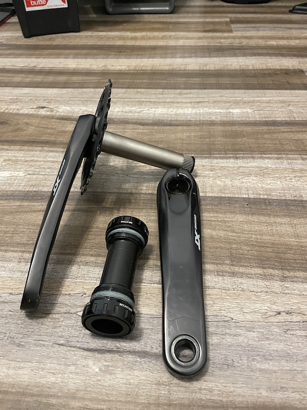 2022 Shimano 12sp XT m8100 crankset w/BB & Chainring For Sale