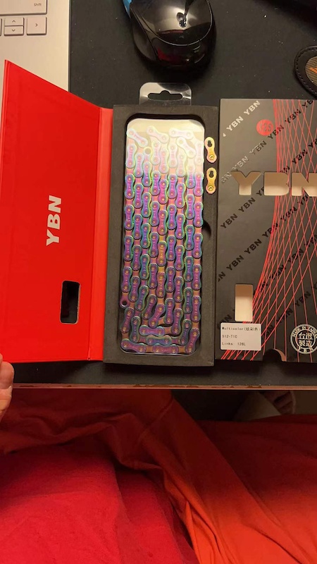 2022 YBN 12 speed chain rainbow For Sale