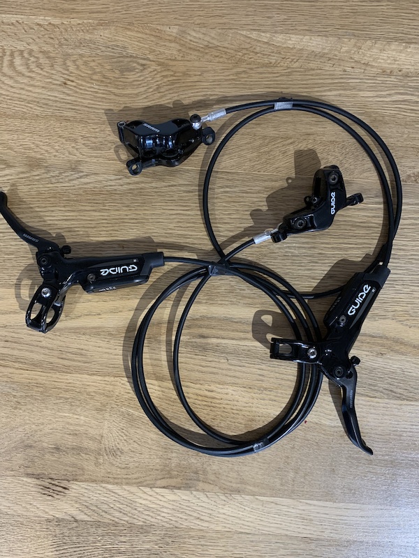 2021 SRAM Guide R Brake Set (Front & Rear - 4 Pot) For Sale