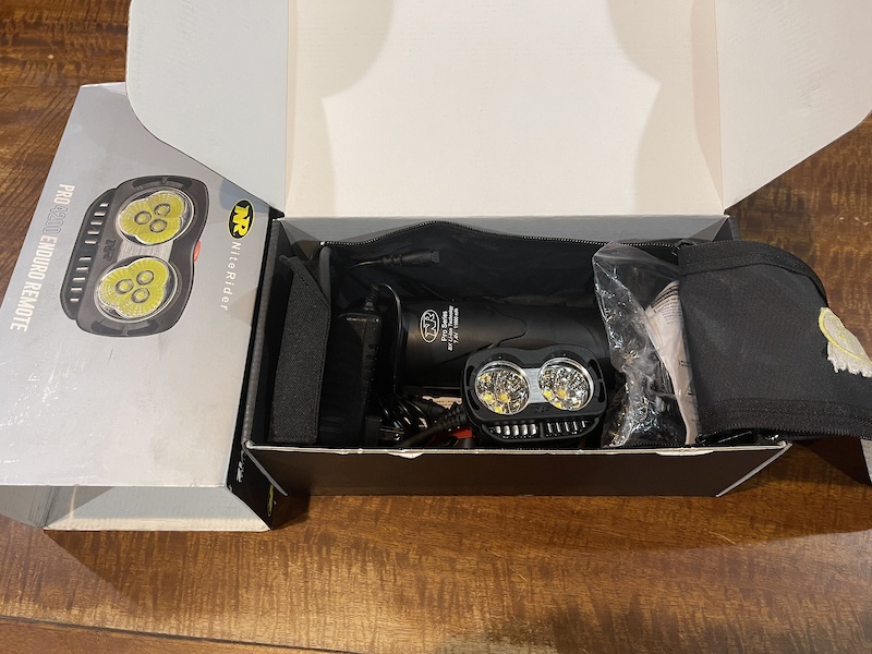 2021 Nite Rider Pro 4200 Enduro Remote Bike headlight*New* For Sale