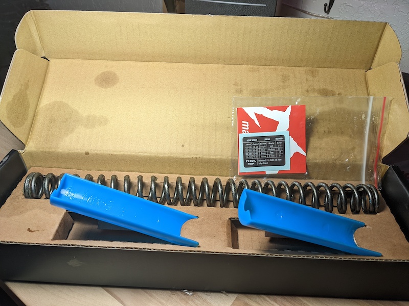 2022 Marzocchi Z1 Coil Blue (Medium) Spring New For Sale