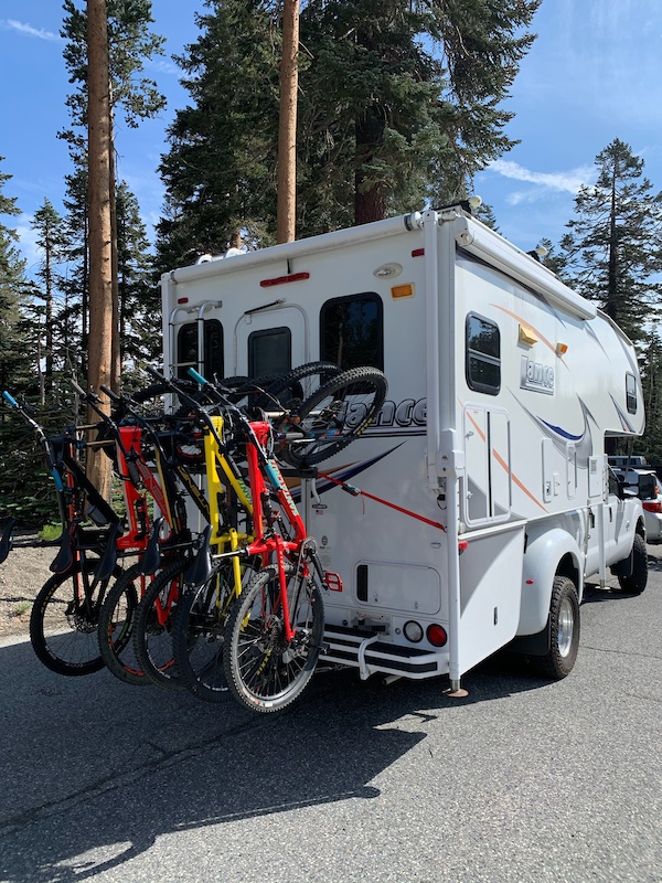 2020 Recon Rack SIX 6 Hitch mounted Upright Bike Carrier For Sale