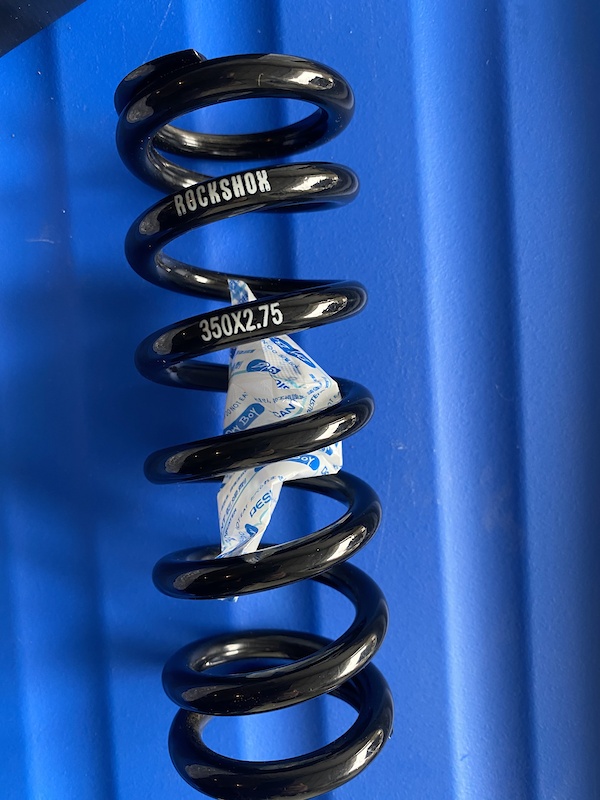 2019 Rock Shox 350x2.75 gloss black spring For Sale