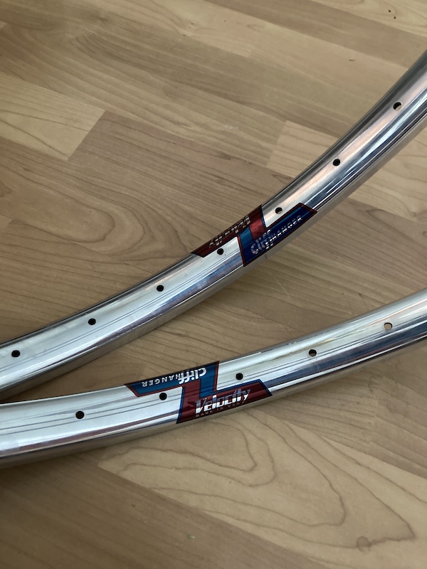 2020 Velocity Cliffhanger 26" Polished 36h Rims For Sale