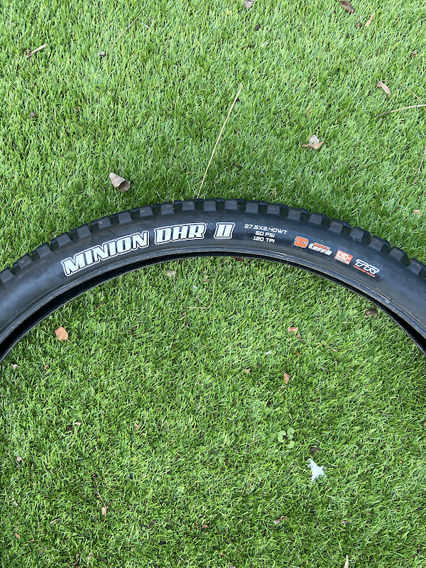 2020 Maxxis Minion DHR2 27.5x2.4 WT MaxxTerra Exo+ For Sale