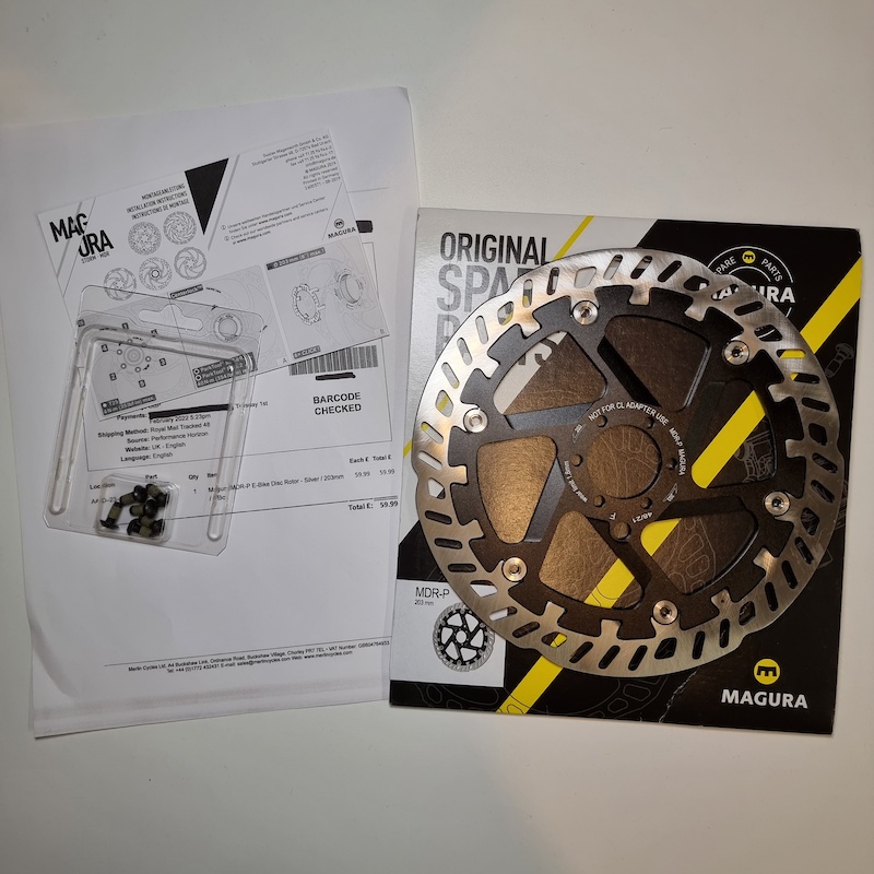 Magura MDR-P 203mm 6 Bolt Rotor For Sale