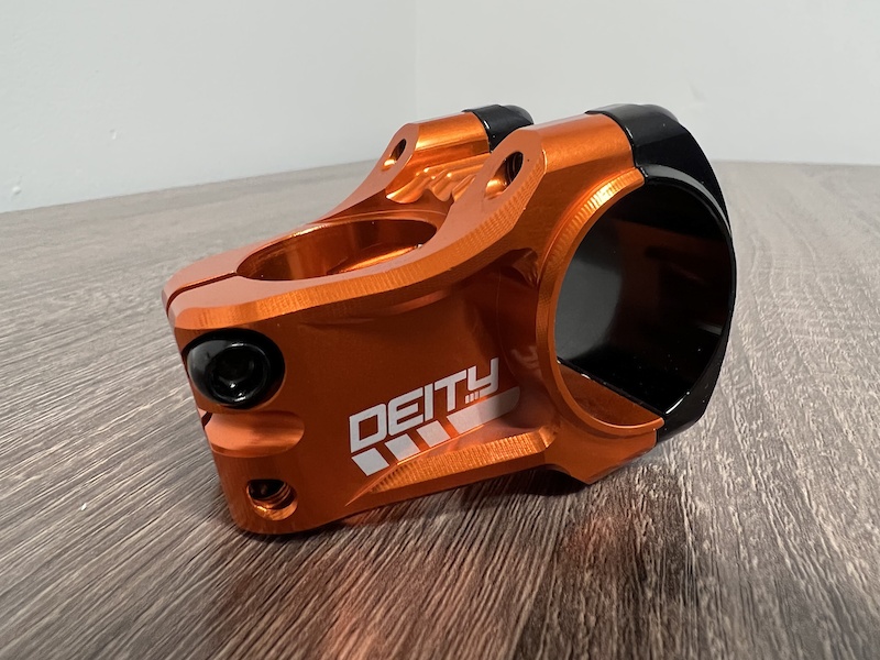 2021 Deity Copperhead 35mm x 35mm Orange/Black For Sale