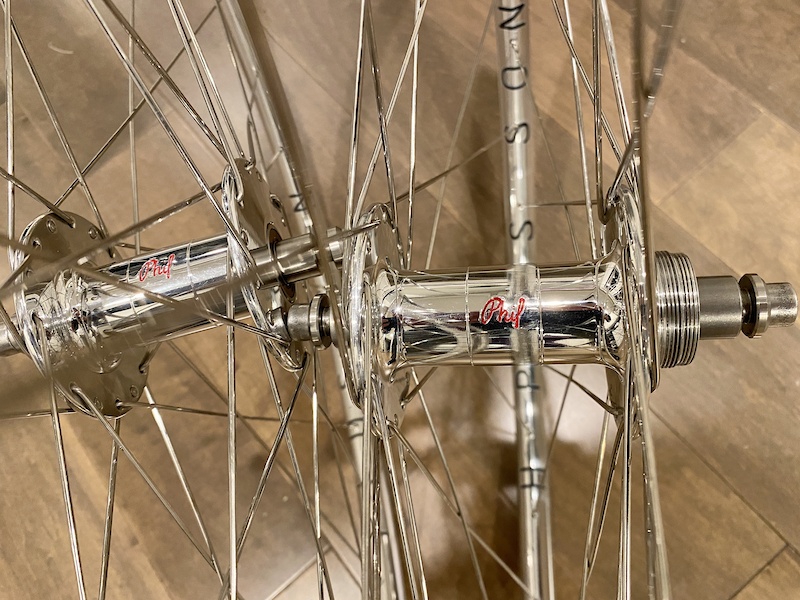 Track wheelset Phil Wood, HplusSon Archetype For Sale