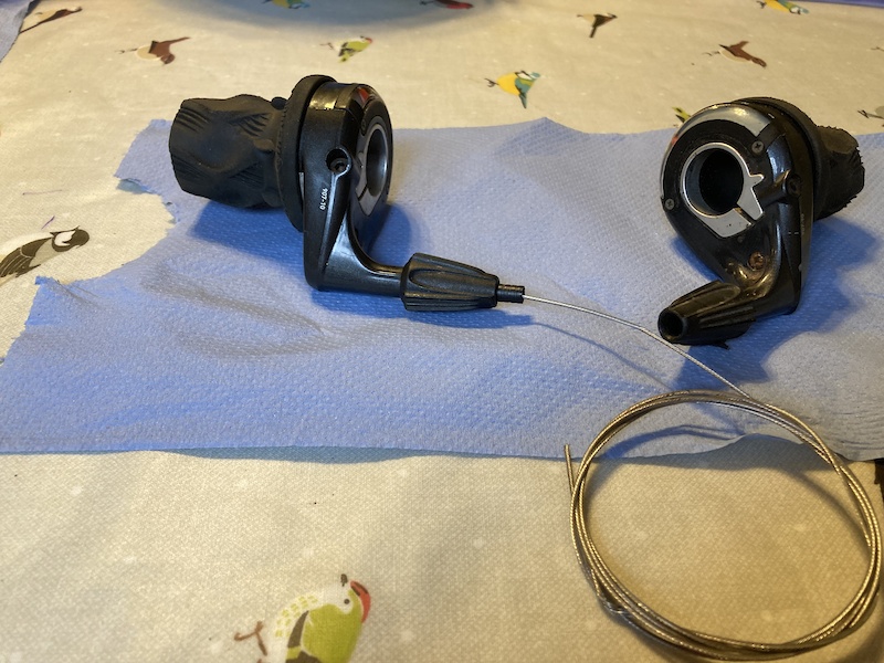 SRAM X0 9 speed GripShift levers For Sale