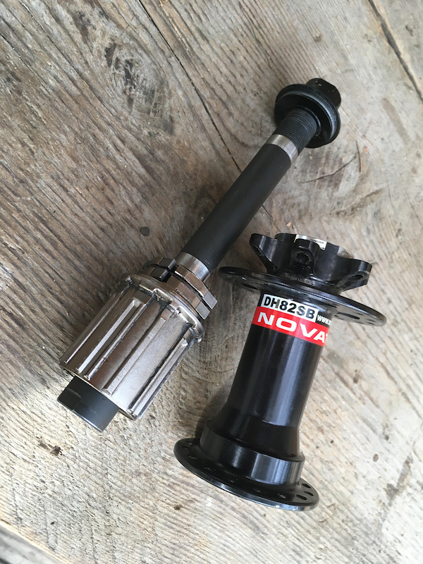 2019 Novatech 157 x 12 DH82SB freehub body, axle, bearings For Sale