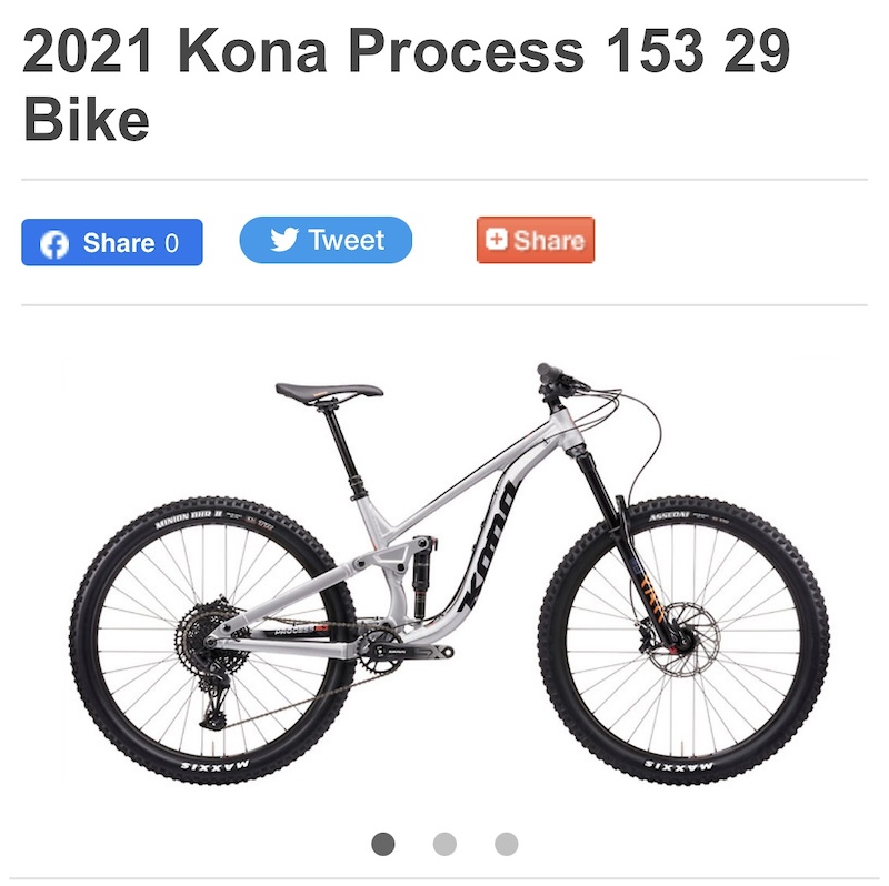 2021 Kona process 153 medium For Sale