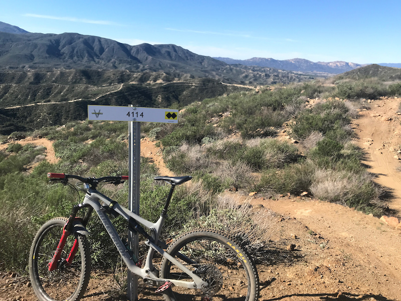 Silt Drop Mountain Biking Trail - Temecula, California