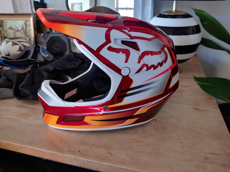 2019 Fox Rampage Comp Downhill Helmet Size L For Sale