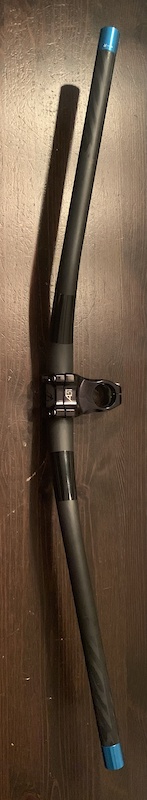 2021 Ibis Hi-Fi Carbon bars and I9 A318 50mm black stem For Sale