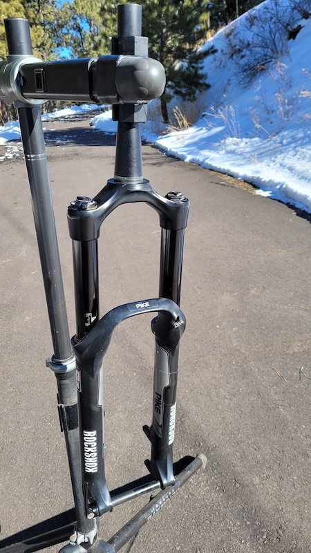 2014 RockShox Pike Upgraded Charger Damper 2.1 RCT3 150 For Sale