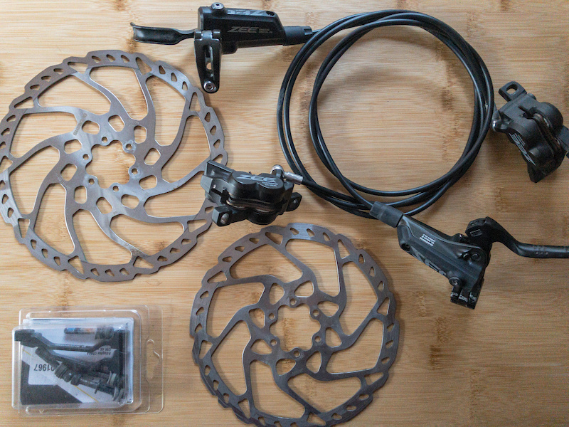 2020 Shimano Zee - Disc Brakes - Front and Rear For Sale