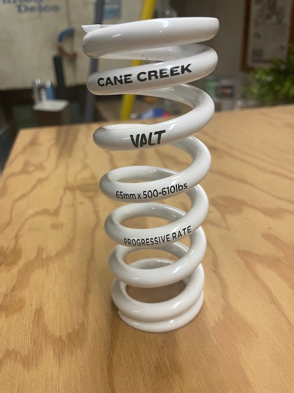Cane Creek Valt Progressive Spring 65mm x 500 + lbs For Sale