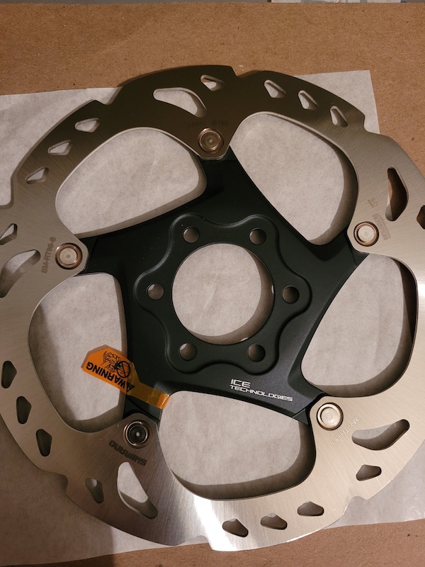 2022 New Shimano RT86 6bolt ice-tech rotor:160mm For Sale