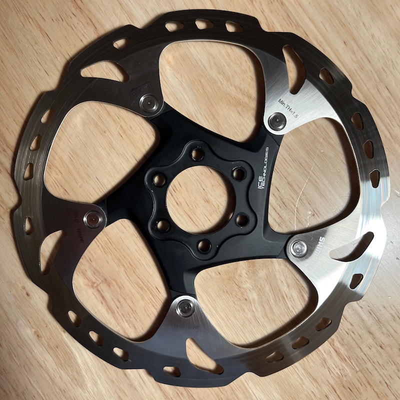 2021 Shimano Ice Tech Rotor SM-RT86-M 180mm 6-Bolt For Sale