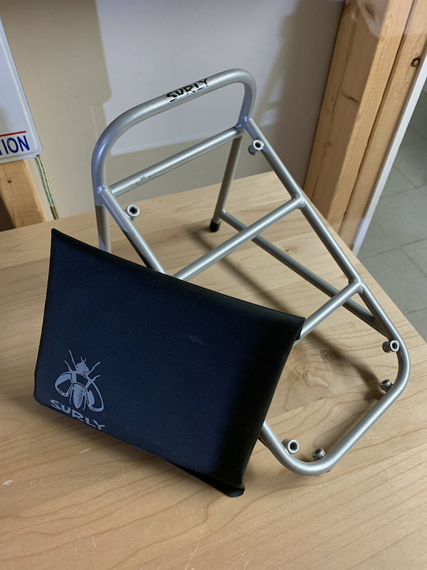 Surly 8 Pack Rack - Silver For Sale